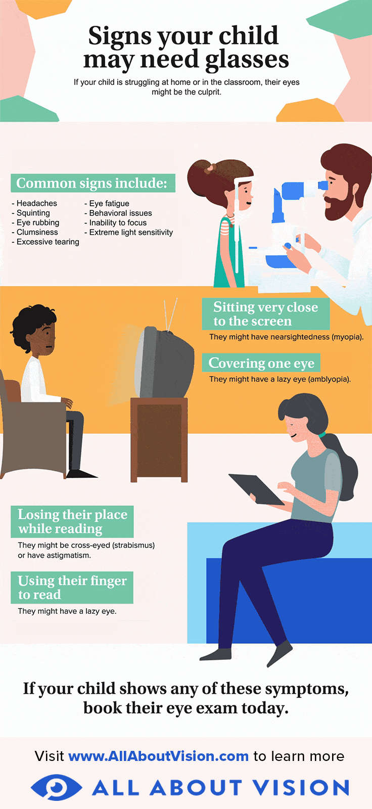 How Can I Tell If My Child Needs Glasses All About Vision